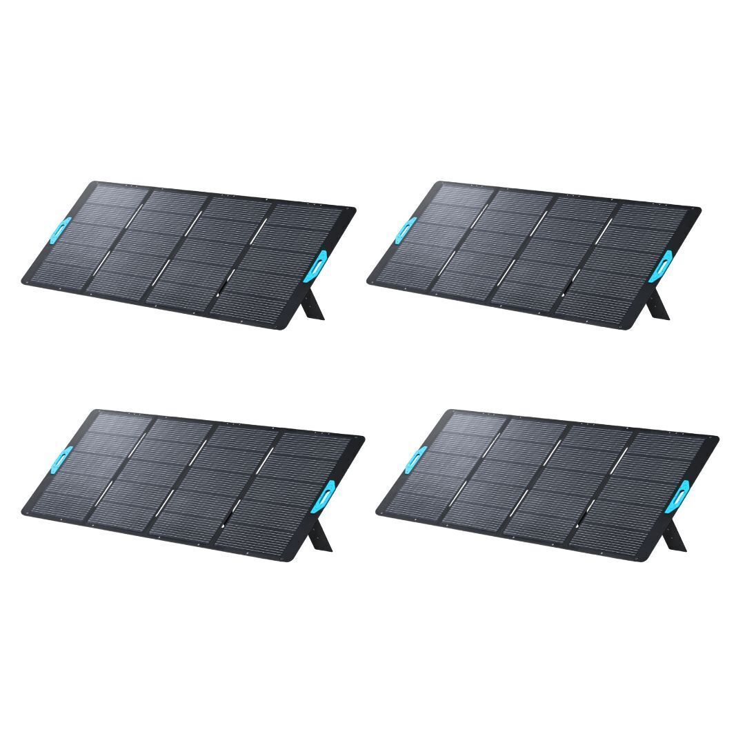 Anker SOLIX PS400 Portable Solar Panel (400W) - 4 Pack Bundle ...