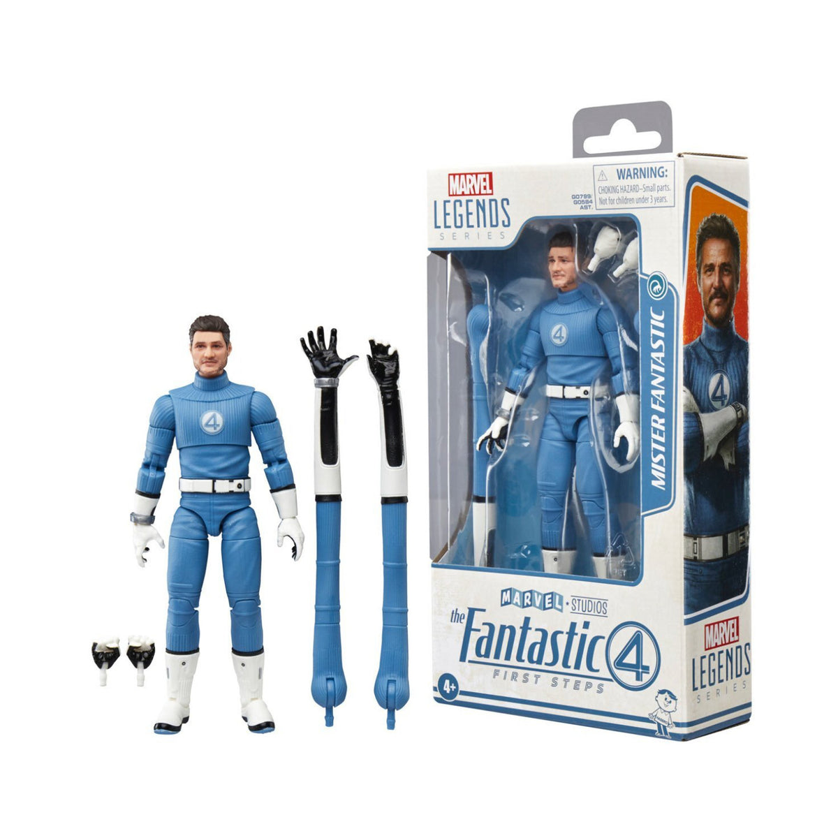 Hasbro Fantastic Four: Marvel Legends Mister Fantastic 6-Inch Action F ...