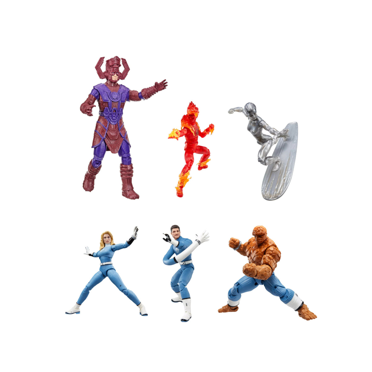Hasbro The Fantastic Four First Steps Marvel Legends 6-Piece Action Fi ...