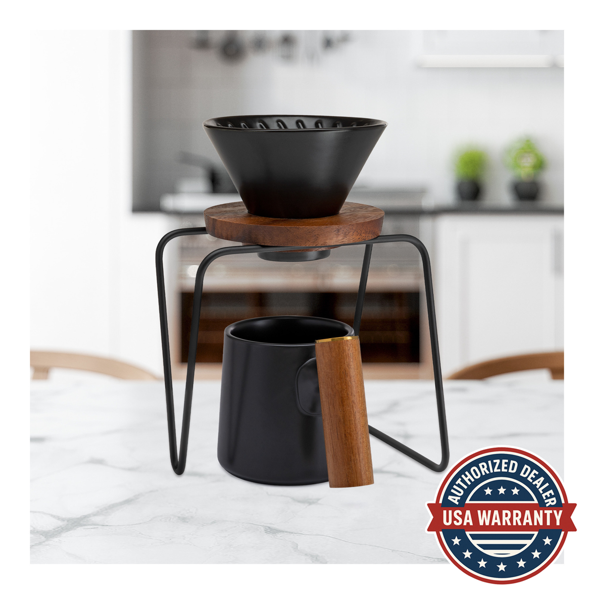 ChefWave Artisan Series Pour-Over Coffee Maker Set | Lifestyle by Focus