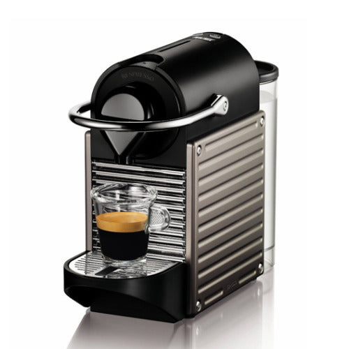 Nespresso C60 Pixie Electric Titan Single Cup Espresso Maker ...